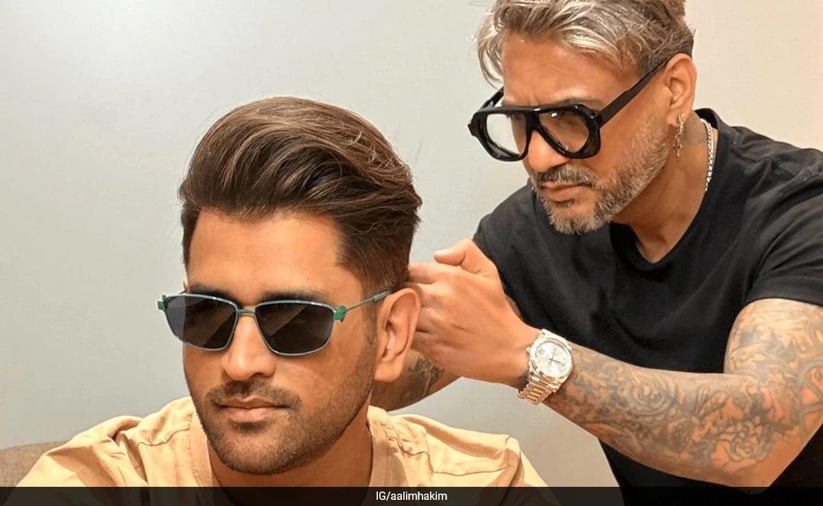 MS Dhoni Flaunts His New Coiffure. CSK Icon's By no means Seen Earlier ...